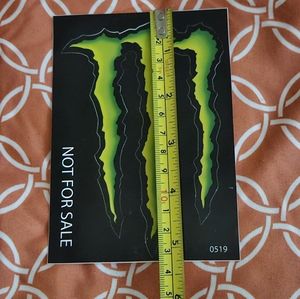 monster | Wall Decor | Free Bundle Item Monster Energy Logo Decal ...
